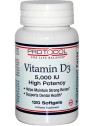 D3, 5000IU, Protocol for Life Balance, 120 softgels | Get Better Wellness