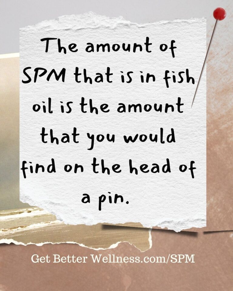 Specialized Pro-Resolving Mediators | Get Better Wellness